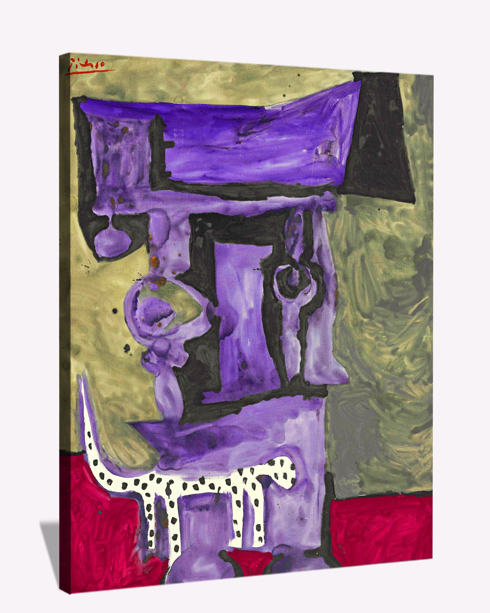 Picasso Canvas Art Lets Take The Team by Pablo Picasso Framed Painting ...