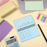 Rumbeast 6 Packs Colorful Index Cards with 1 Sheet Sticky Tabs, 3" x 5 ...