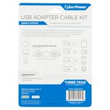 Cyber Power Home & Office USB Adapter Cable Kit - Walmart.com