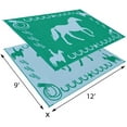 Stylish Camping Reversible Lucky Horse Patio Mat - Walmart.com
