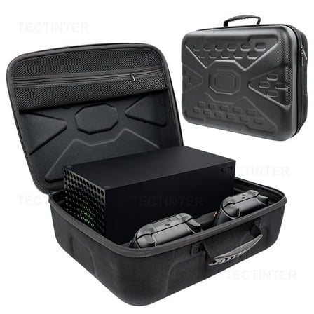 Shockproof Xbox Series S Hard Carrying Case, Game System Suitcase with ...
