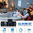 Pyle 3-Piece Wireless Bluetooth Stereo Shelf System - 800W CD & DVD Player for Home Audio ...