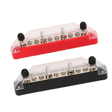 Power Distribution Terminal Block,10 Way Power Distribution Battery ...