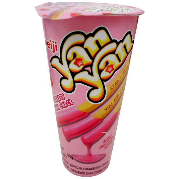 Meiji Yan Yan Strawberry Cream Dipping Stick - Walmart.ca