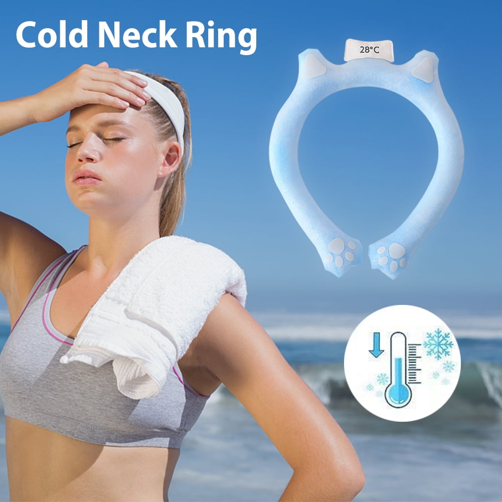 PCM Cold Collar Heatstroke Prevention Ice Neck Tube Cool Sleeping Mat para el verano | Bodega ...