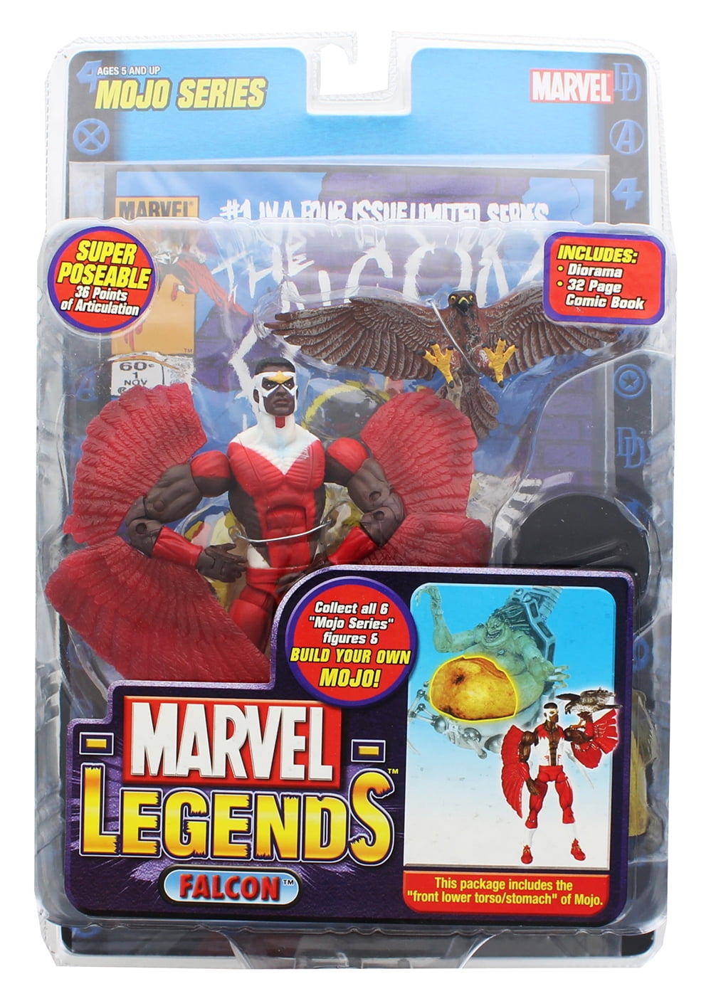 Marvel Legends Series 14 6" Action Figure: Falcon (Variant) - Walmart.com