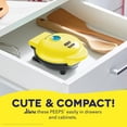 PEEPS Mini Waffle Maker- Machine for Creative Homemade Treats ...
