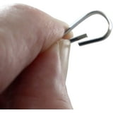 10 Pack - Premium J Hook Spring Clips for DIY Lanyards & Keychains - 1 ...