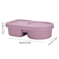 Shoreew Seasoning Box Food-Grade Silicone 360 Degree Leak-Proof Double ...