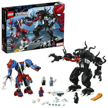 LEGO Marvel Spider-Man Spider-Jet vs Venom Mech 76150 Building Kit with ...