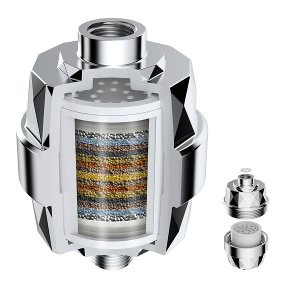 Shower Filter for Hard Water, High Output Shower Head Filter to Remove ...