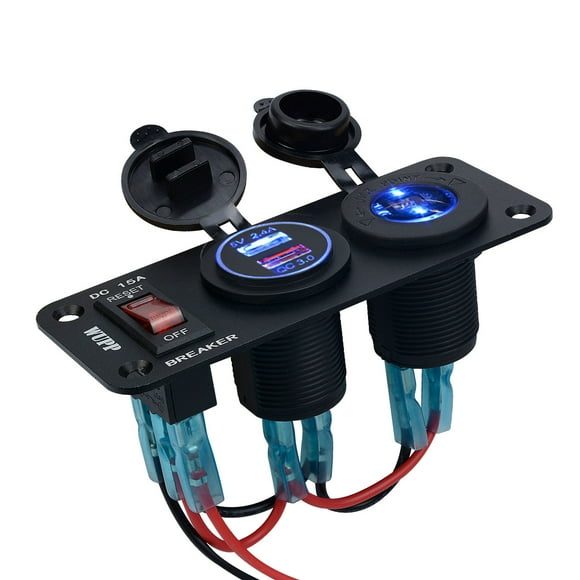 12 Volt Outlets with USB