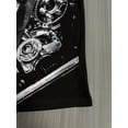 Car engine engine printed short-sleeved T-shirt, men's mechanical style ...