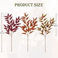32"Artificial Eucalyptus Fall Leaves Branches Autumn Floral ...