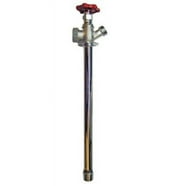 Mueller Frost Proof Sillcock Anti-Siphon, Silver, Red, 1/2 In. Copper ...