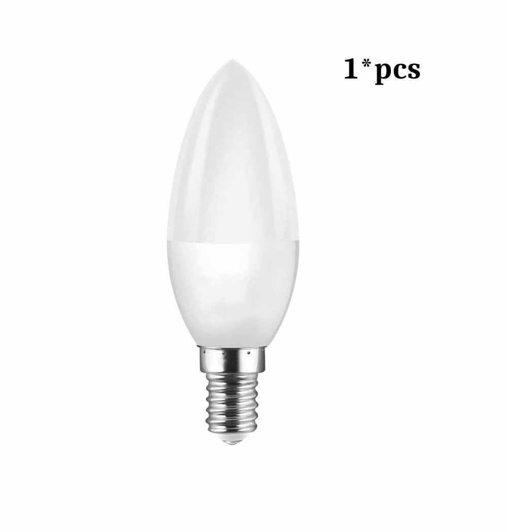 LED Bulb E14 C37, 5W, equivalent to an incandescent bulb of 40W, 400lm ...