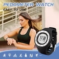 Pedometer Watch T028, Step Counter Watch with Calories & Stopwatch, EL ...