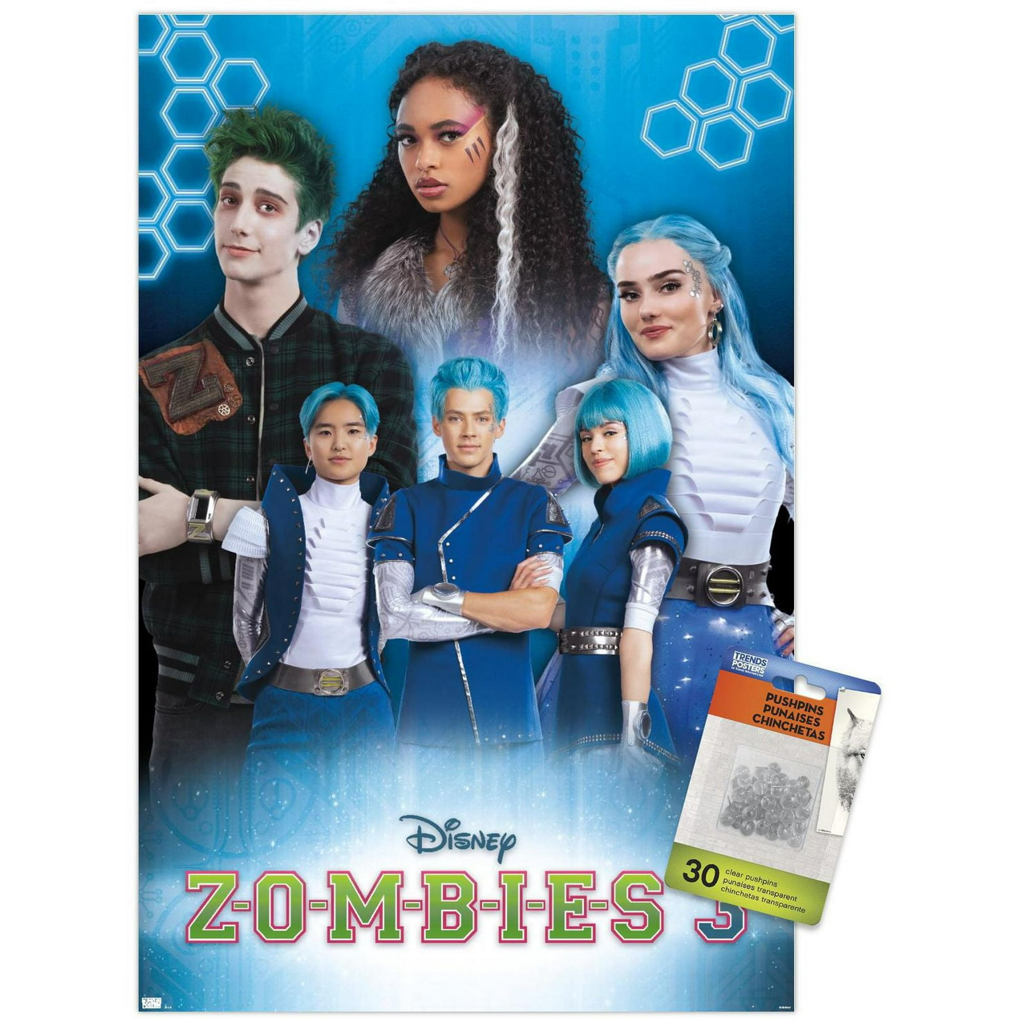Click here for Trends International Disney Zombies 3 - Group Wall... prices