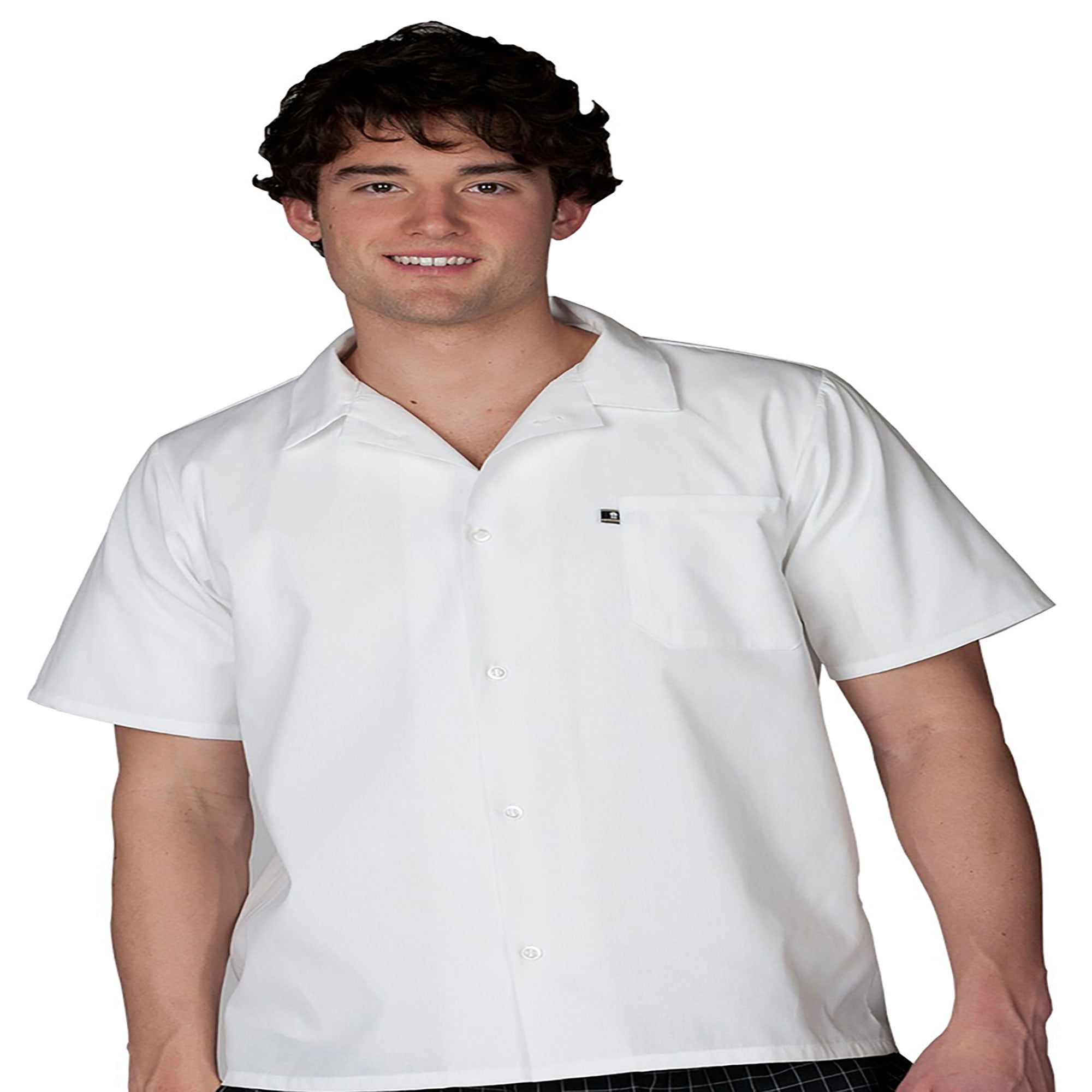 Edwards Garment Short Sleeves Traditional Cook Shirt, Style 1303 ...