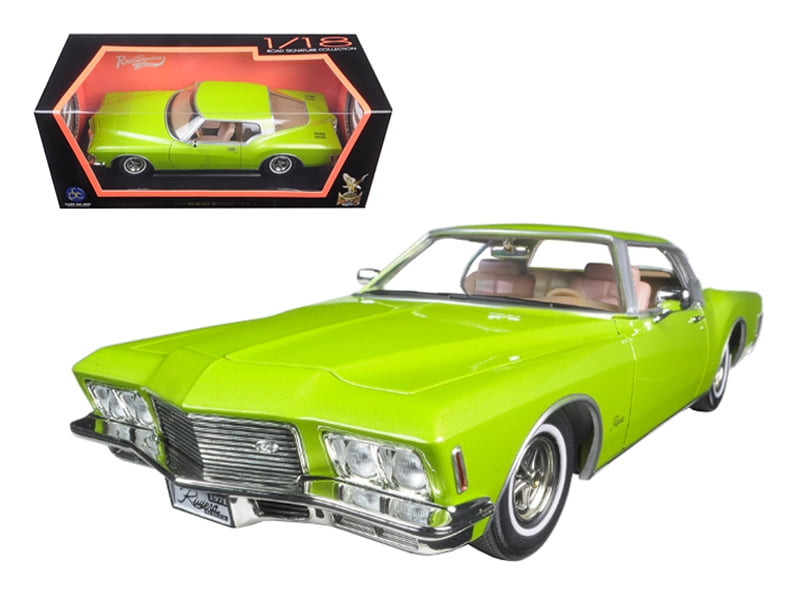 1971 Buick Riviera GS con techo de vinilo dorado 1/18 modelo de coche ...