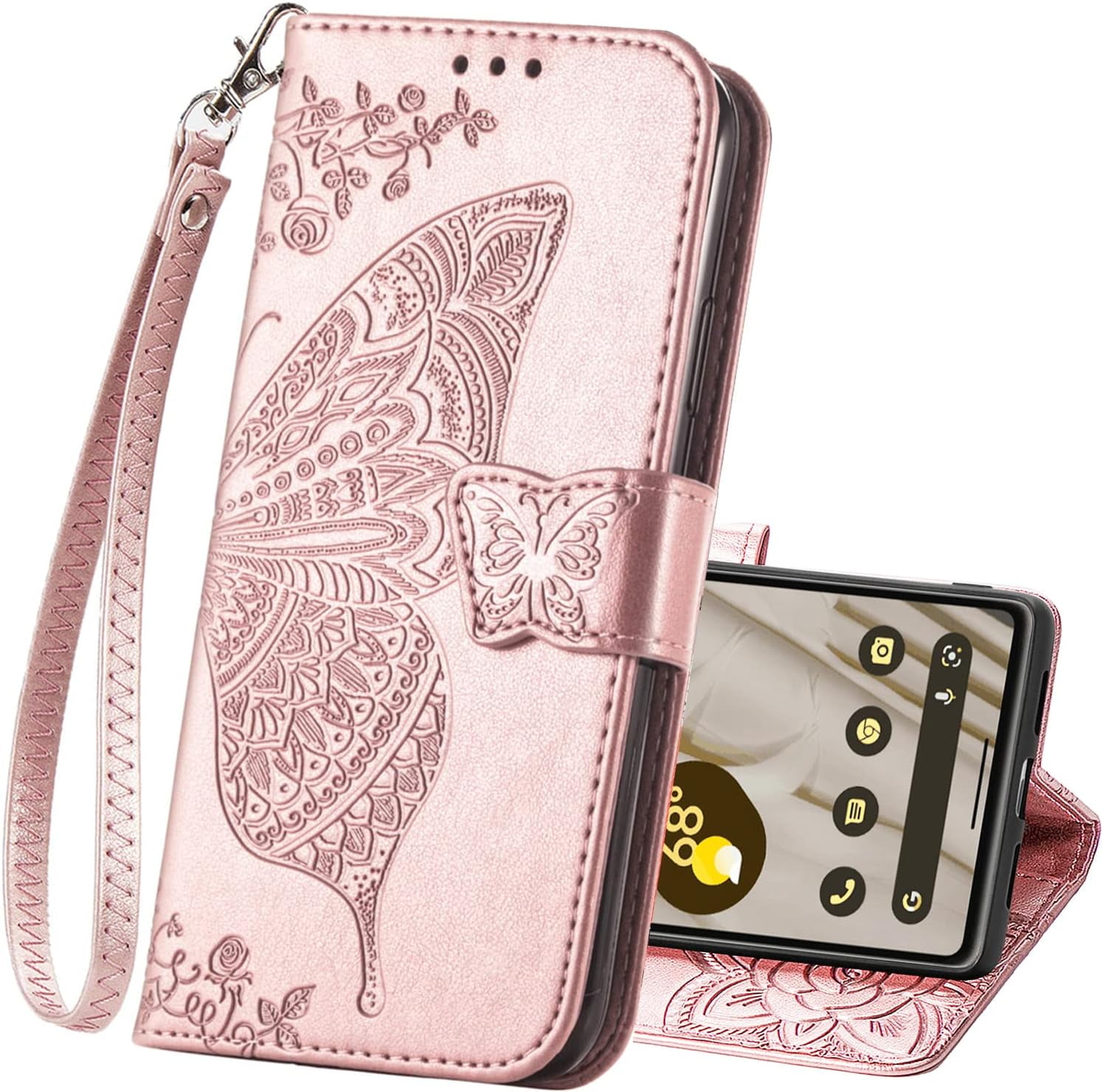 Wallet Case for Google Pixel 8,PU Leather Wallet Flip Protective Phone ...