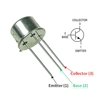 2N3866, NPN RF Transistor, Vceo= 30V, Ic= 400mA, Pmax= 5W, Tf=800Mhz ...