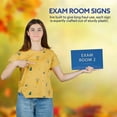 6" X4" Exam Room 2 Sign- Tactile Graphics Grade 2 Braille Text | Modern ...