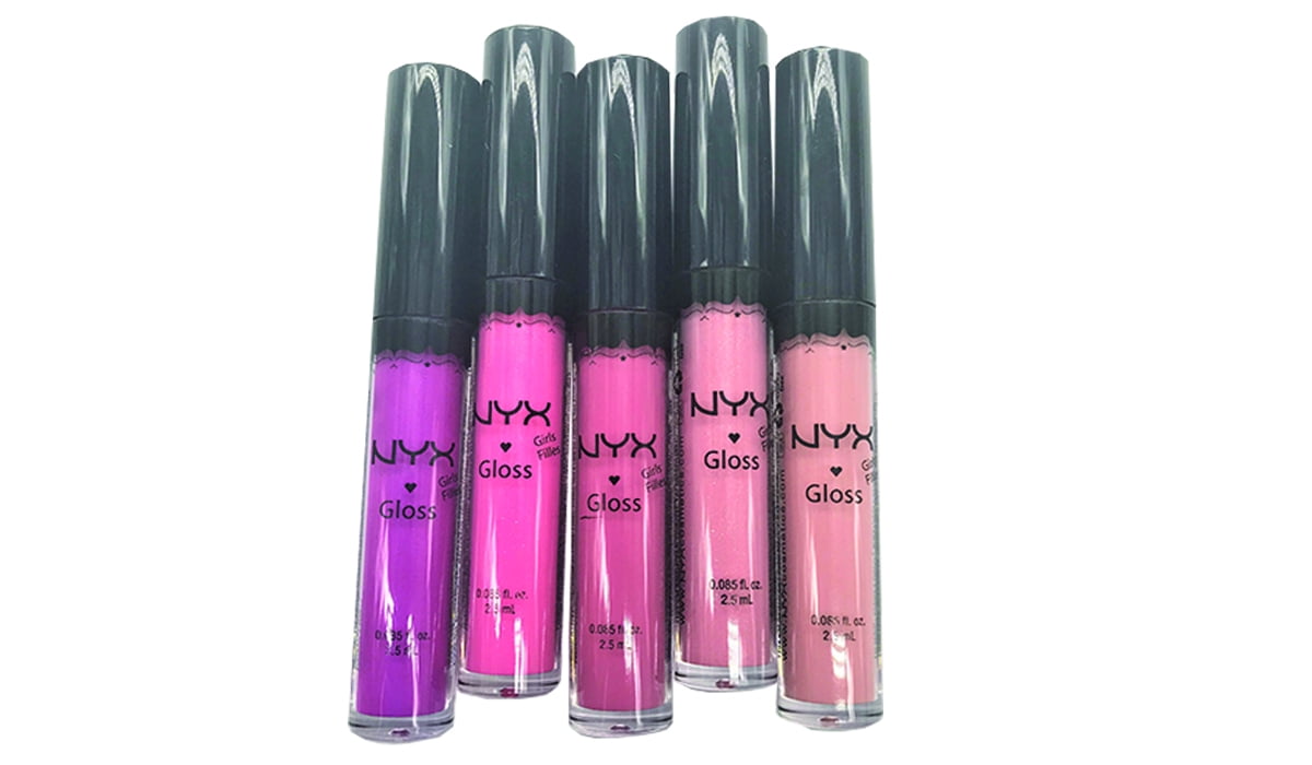 Nyx Cosmetics Round Lip Gloss Rlg Set 03 08 26 28 30