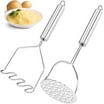 Potato Masher, Potato Masher Stainless Steel, Heavy Duty Mashed ...