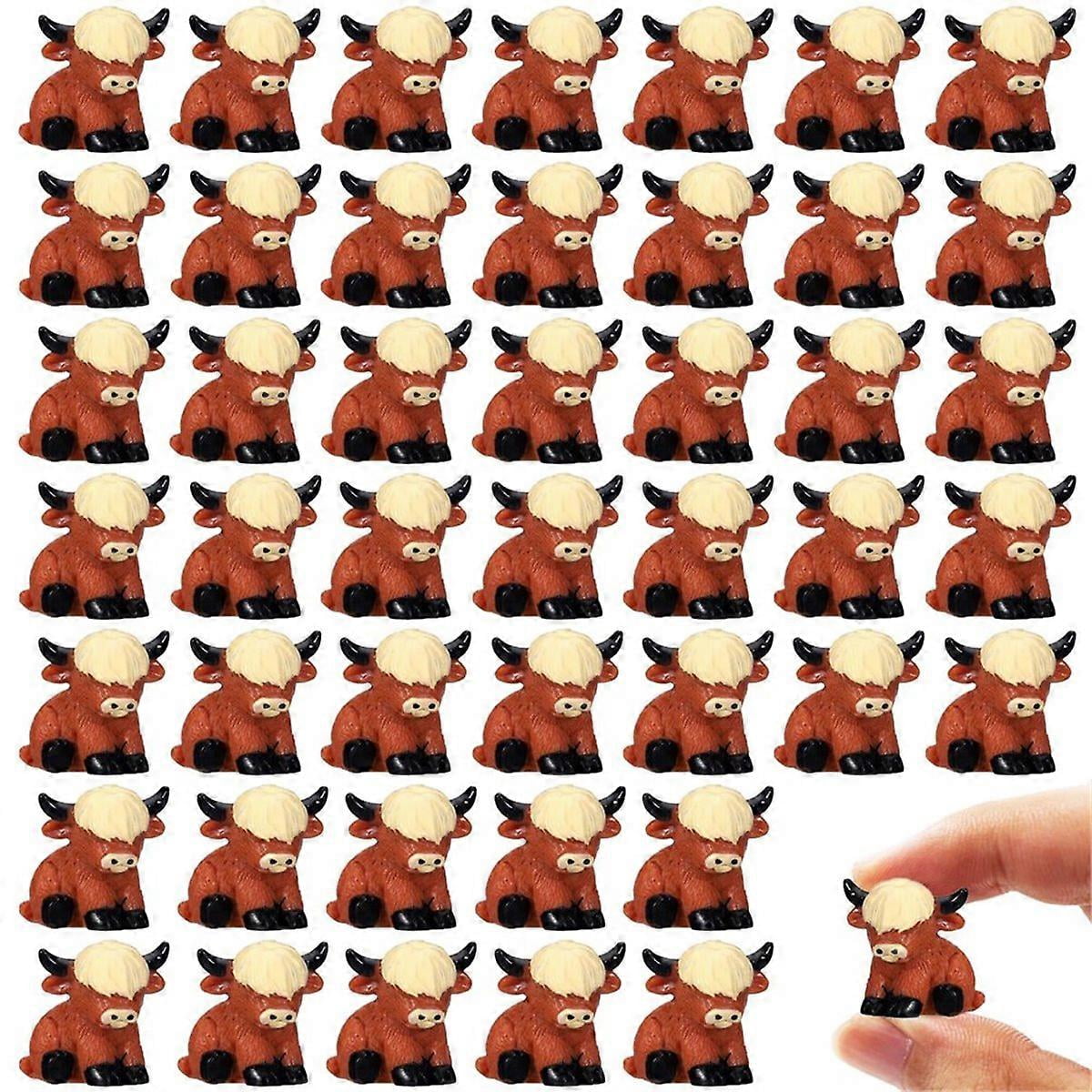 50 Pcs Mini Cow Figurines\nCow Figurines | Walmart en línea