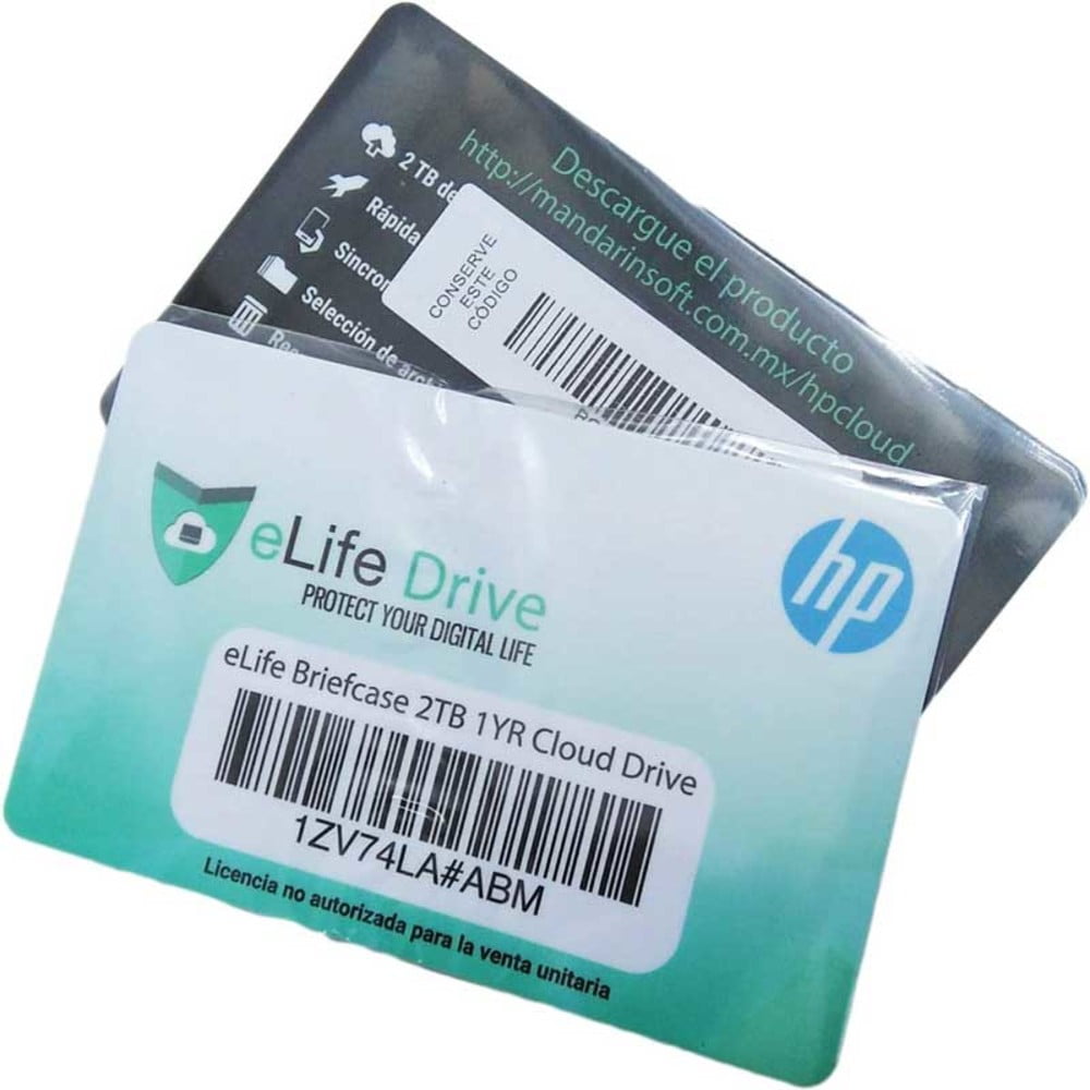 Tarjeta HP eLife Drive 2TB Nube | Bodega Aurrera en línea