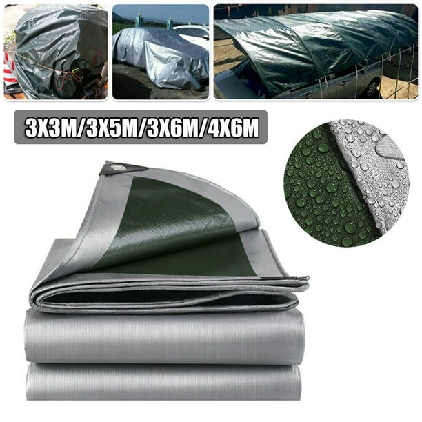 Heavy Duty Waterproof PE Tarp Outdoors Truck Tarps Canopy Tent Shelter Cover Tarpaulin for Car ...