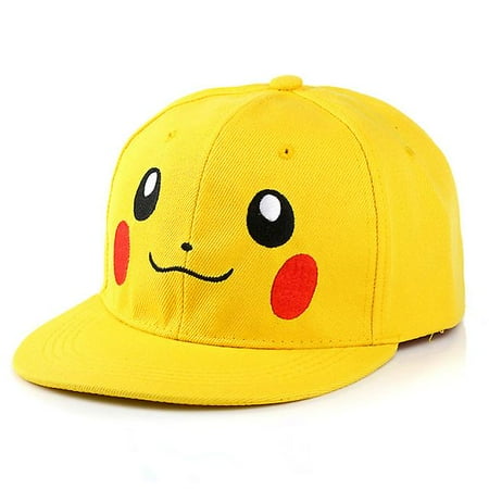 Anime Pokemon Baseball Cap Cartoon Pikachu Hat Adjustable Pokemon ...