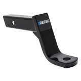 Reese Ball Mount 1", 10" L, 2" Blk Class Iii/Iv - Walmart.com
