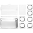 Countertop Food Display Container, Ice Food Display Tray with Clear ...