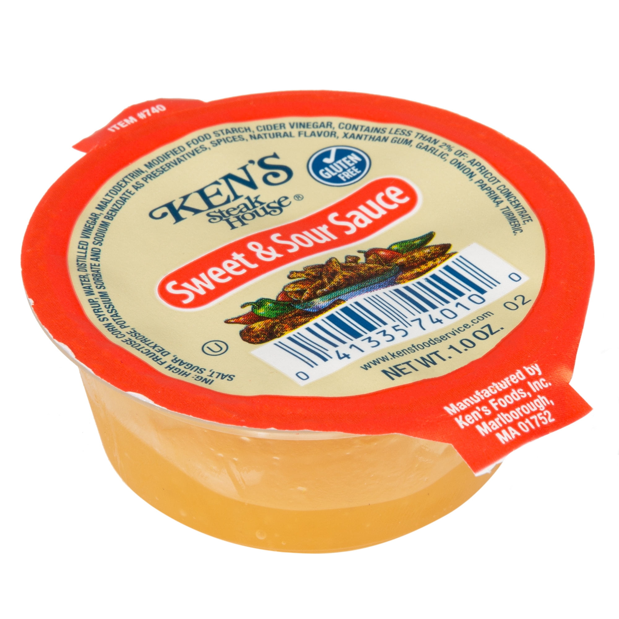 Click here for Kens Foods 1 Oz. Sweet & Sour Sauce Portion Cup -... prices