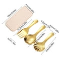 Shell Shape Spoon Set, Stainless Steel Stirrers Tool, for Milks Tea ...