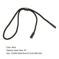 UPGRATOR 5pcs Black Eyeglasses Strap Slip Glasses Chain for Secure ...