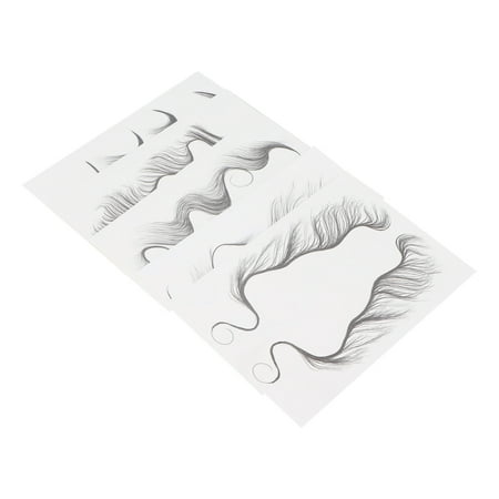 Edge Hair Stickers, Real-looking Fake Hairline Stickers Hairline ...