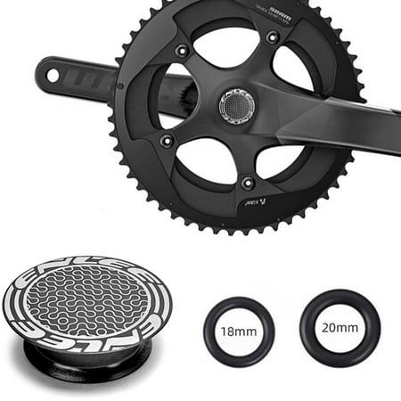 Bike Crank Handle Dust Cap Bicycle Aluminum Alloy Crank Cover for Older ...