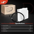 A-Premium Engine Coolant Overflow Recovery Reservoir Tank [with Cap ...
