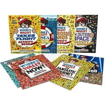 Where's Wally Amazing Adventures 8 Books Bag By Martin Handford - Ages ...