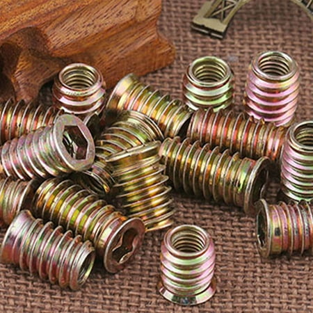 Wood Furniture Threaded Insert Cabinet Drawer Wardrobe furniture thread ...