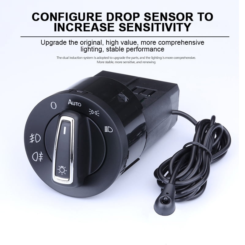 Buy ADVEN Lamp Headlight Control Switch VW Golf Jetta MK5 MK6 GTI ...