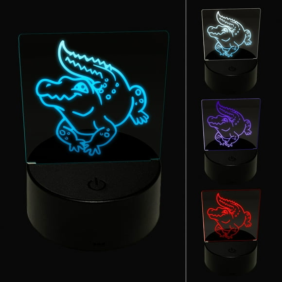 Alligator Lamp