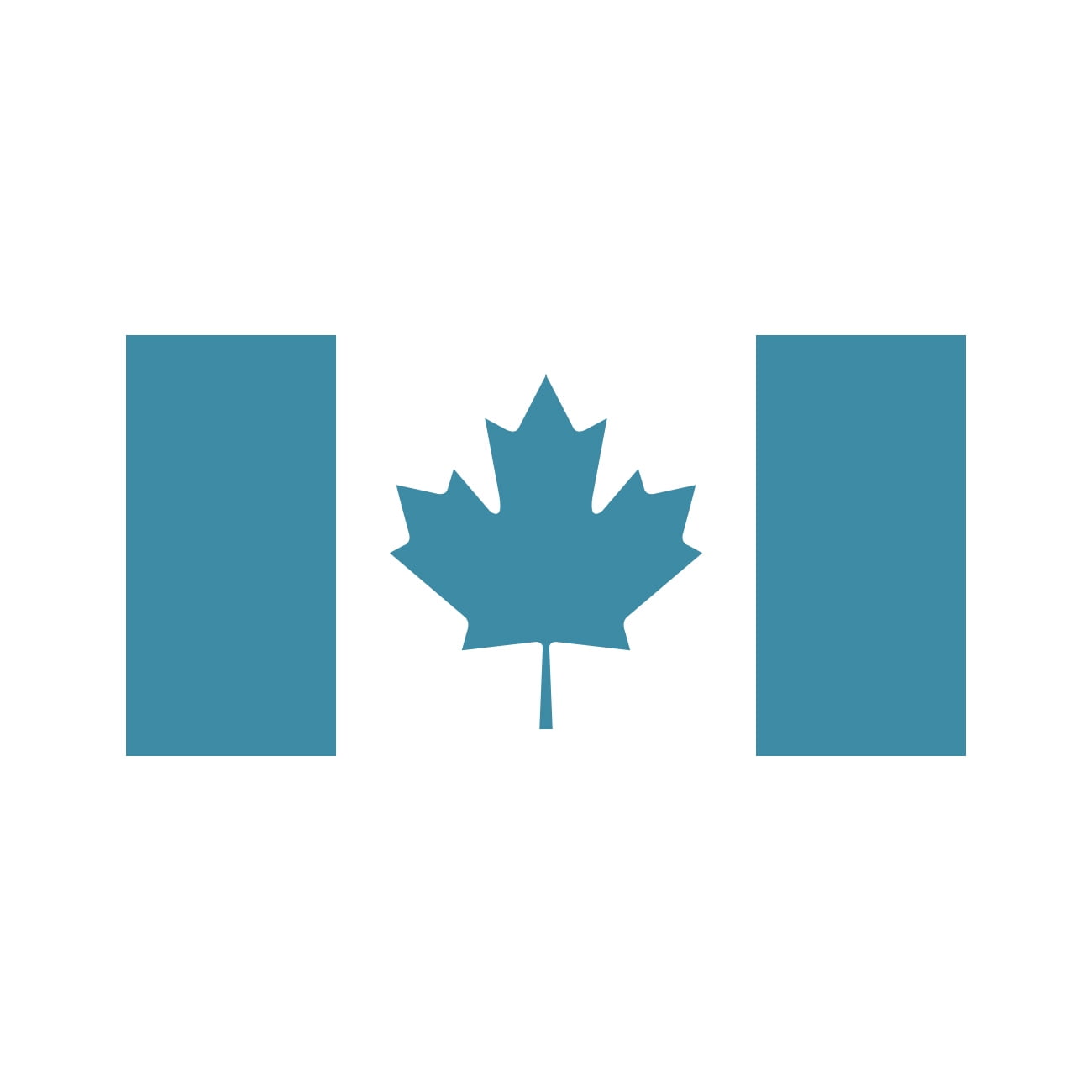 Canadian Flag Sticker Decal Die Cut - Self Adhesive Vinyl ...