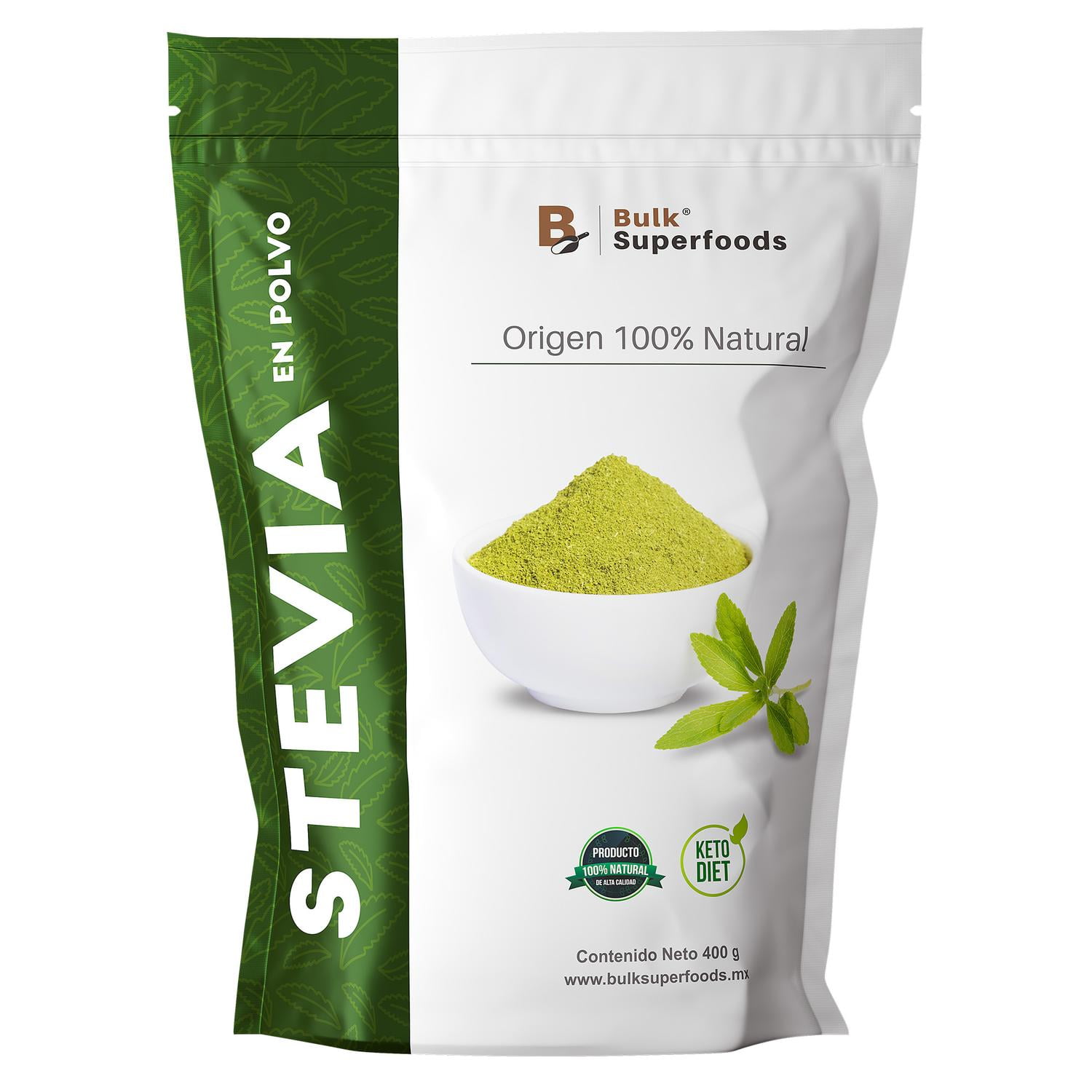 Stevia EN Polvo 400g Bulk Superfoods Endulzante Natural Superfoods ...