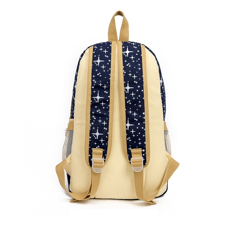 Black Canvas Backpacks For Girls