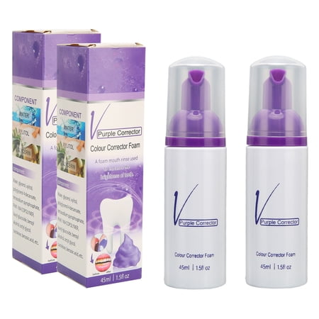 Foam Toothpaste, Teeth Stain Removal Energy Saving Breath 2Pcs ...