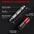 6PCS Pocket Color Air Blow Gun and Female Air Coupler, Industrial Style ...